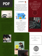 Tabla de Las Leyes Que Regulan La Informática en México | PDF