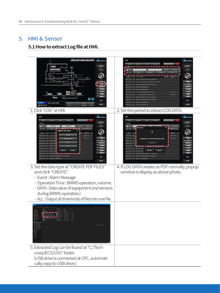 (V2 - V3) How To Extract Log File From The HMI | PDF | Computers ...