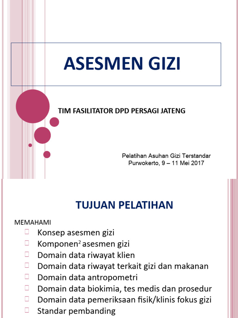 Asesmen Gizi | PDF