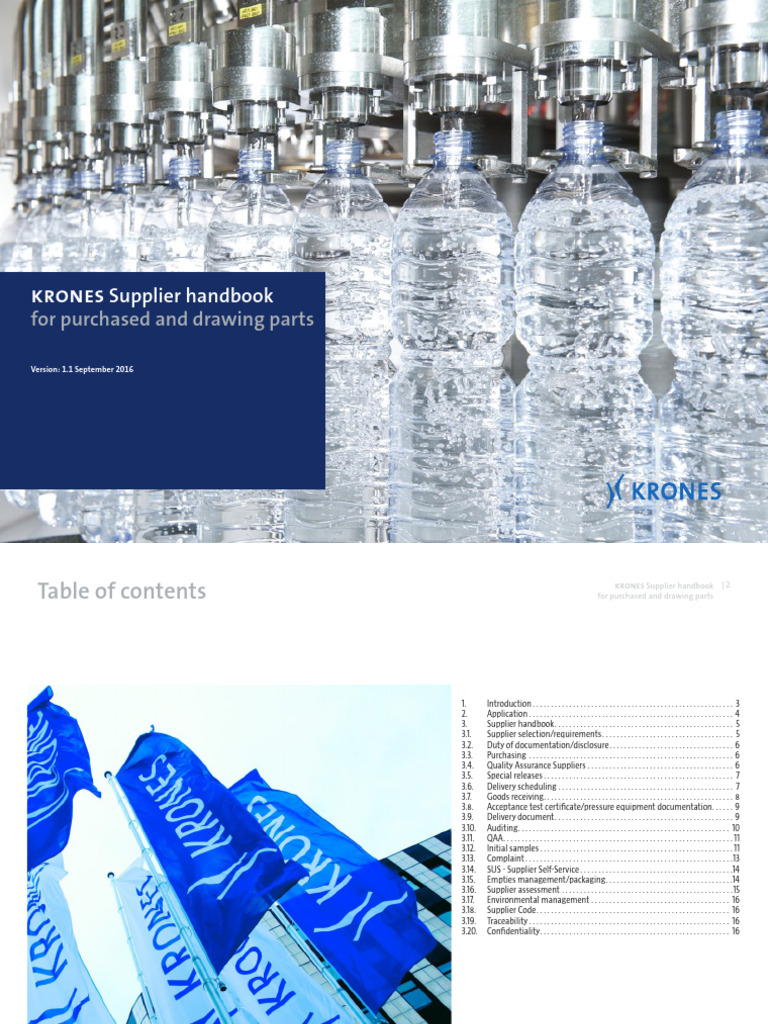 Supplier_Handbook | PDF | Iso 9000 | Business Process