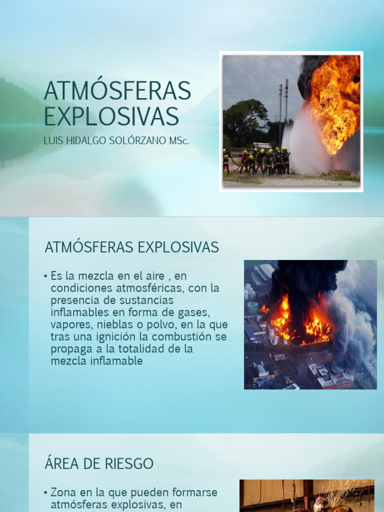 Atmosferas Explosivas | PDF | Technology & Engineering