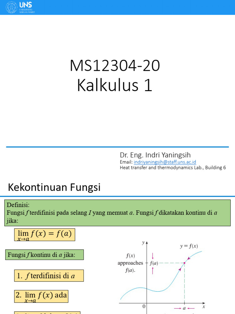 Kalkulus L6 | PDF