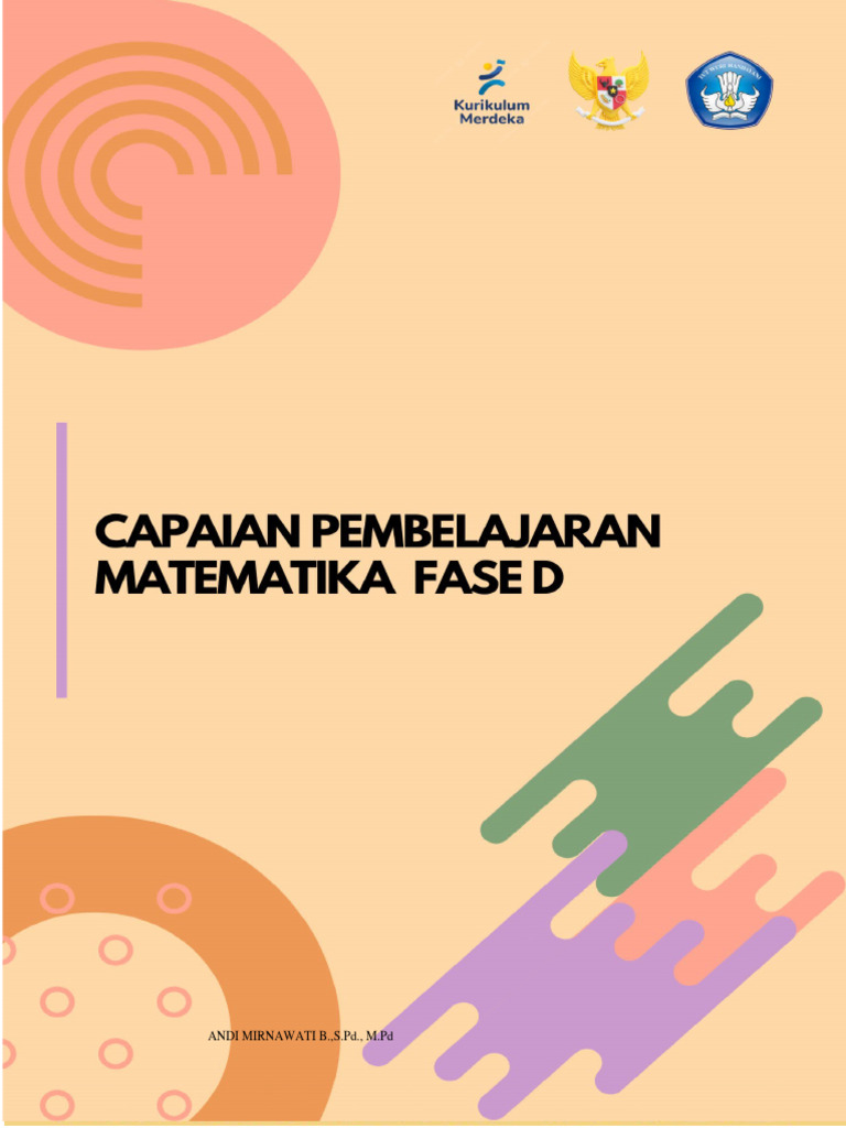 Capaian Pembelajaran Matematika Fase D | PDF