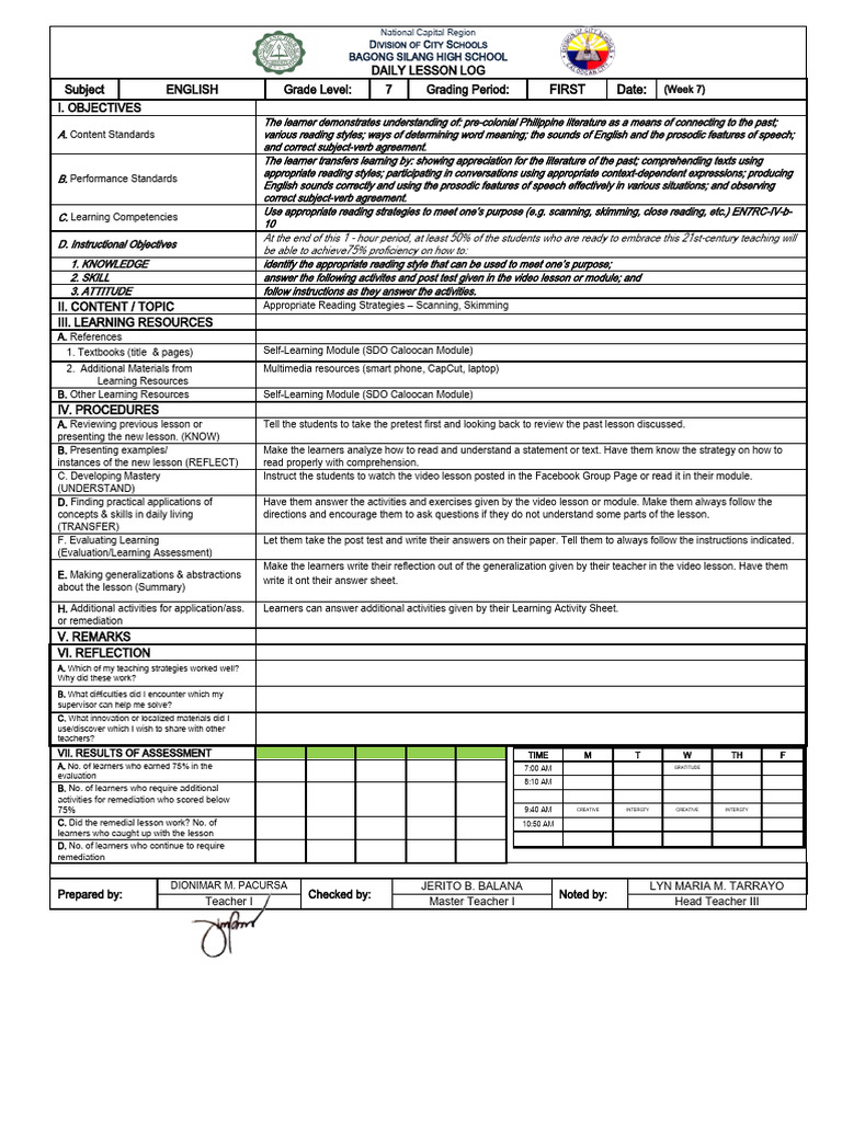 Week 7 | PDF | Learning | Cognition
