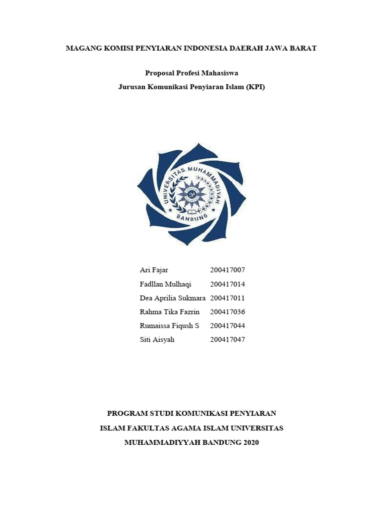 Proposal PPM KPID | PDF | Karier & Perkembangan