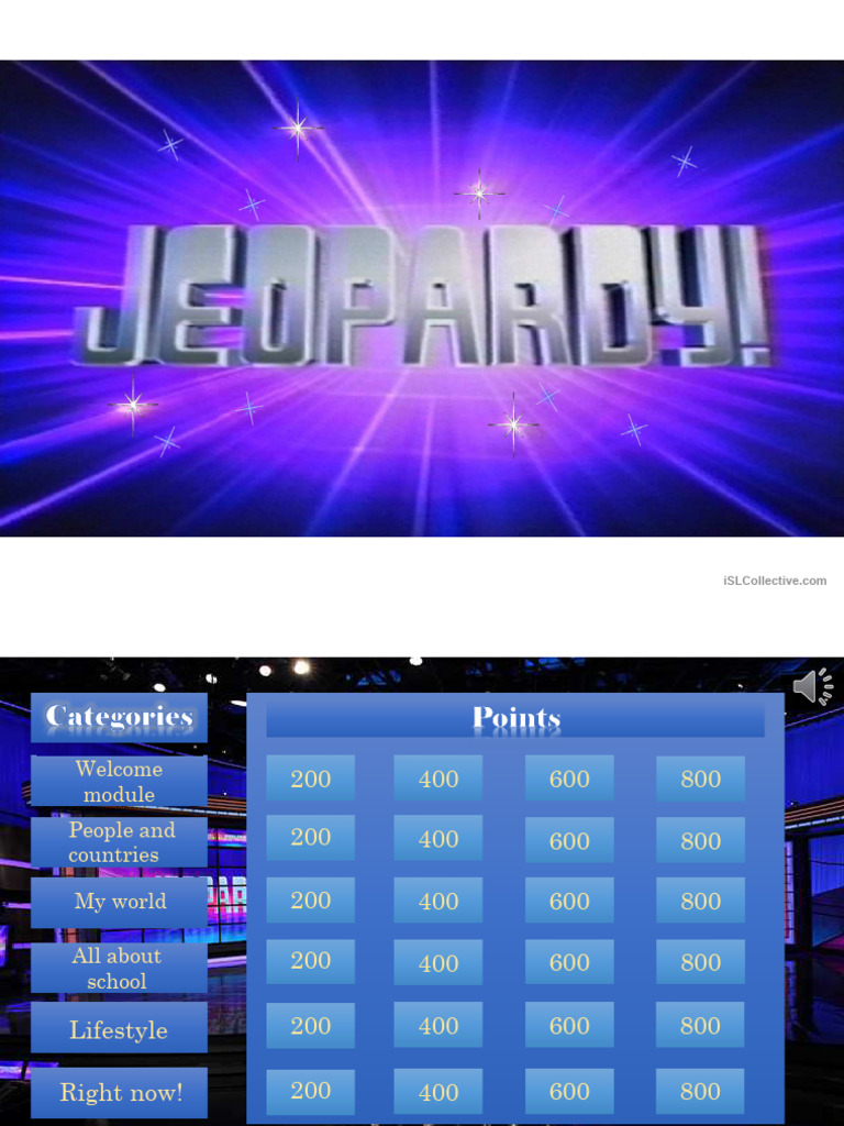 Jeopardy Knowledge Game | PDF | Linguistics | Linguistic Morphology