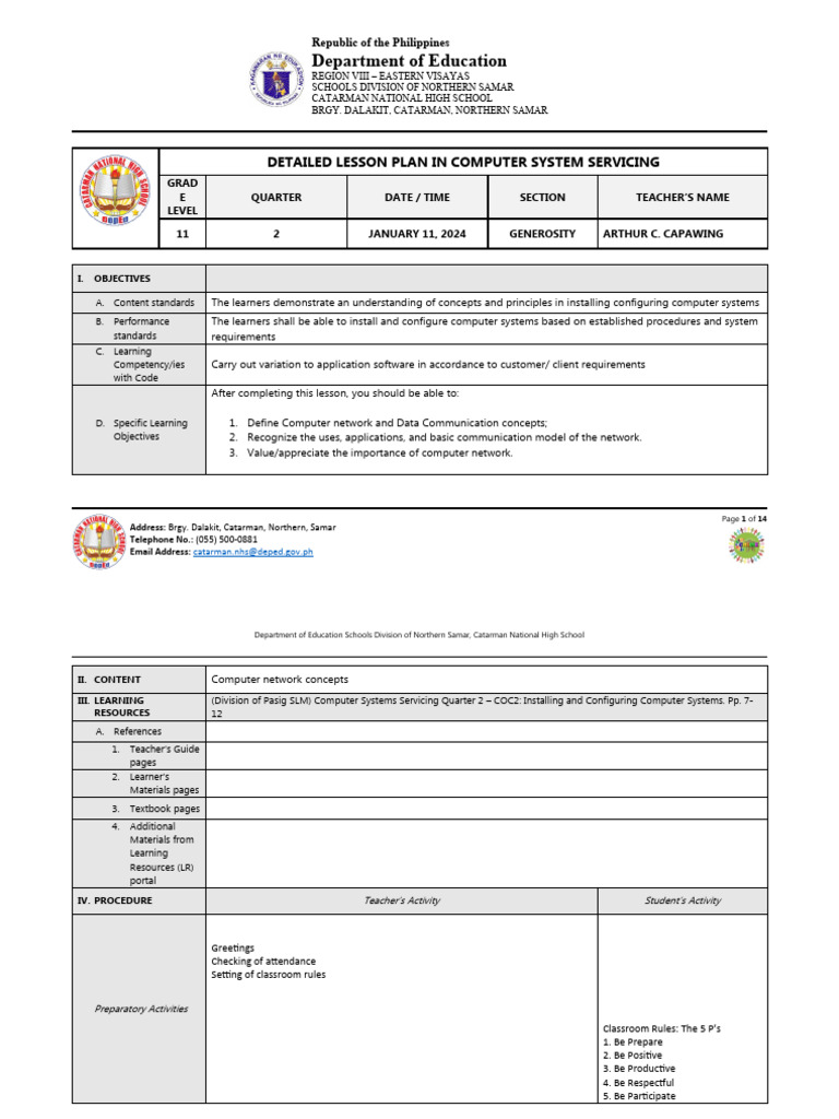 CO2 4as CSS11 Q2 | PDF | Network Topology | Computer Network