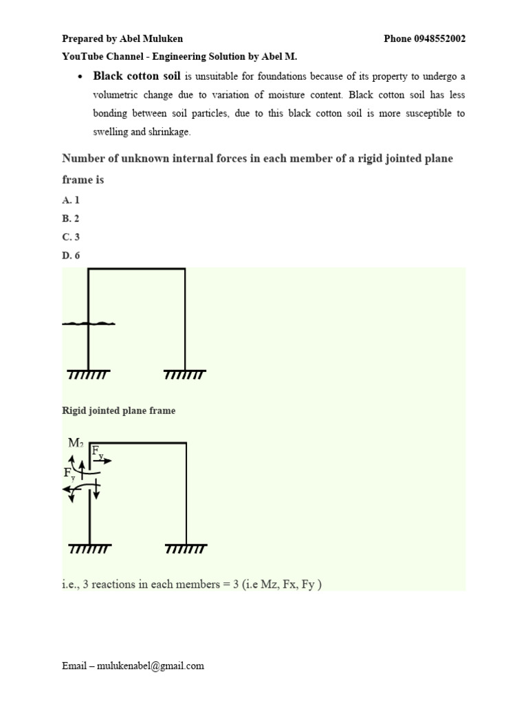 Some Explanation | PDF | Bending | Column