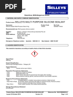 Soudal All Purpose Silicone SDS | PDF | Toxicity | Dangerous Goods