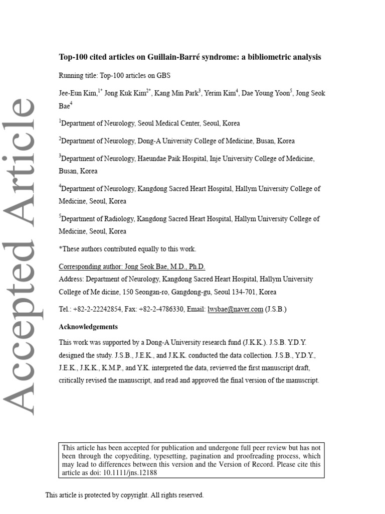 10.1111@jns.12188 | PDF | Diseases And Disorders | Medicine