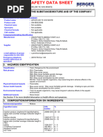 Enamel Paint MSDS | PDF | Occupational Safety And Health | Safety