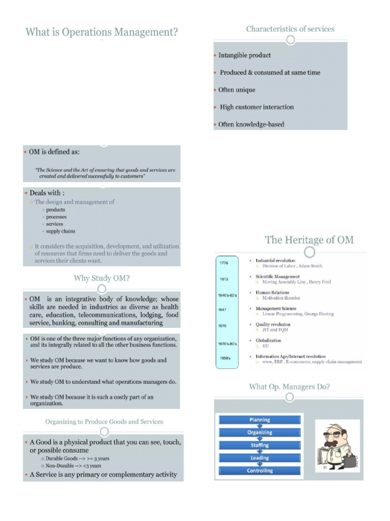 Operations Management | PDF