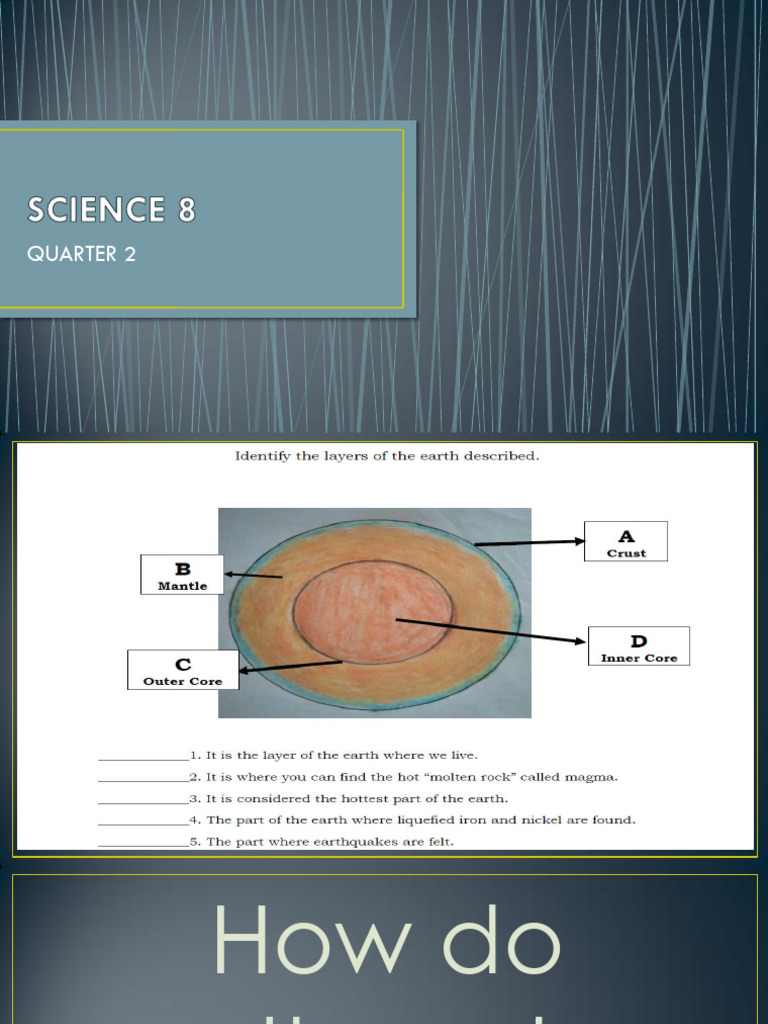 Quarter 2 Lesson 1 Relationship Between Faults And Earthquake Pdf