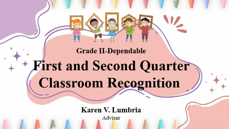 CLASSROOM RECOGNITION TARP | PDF