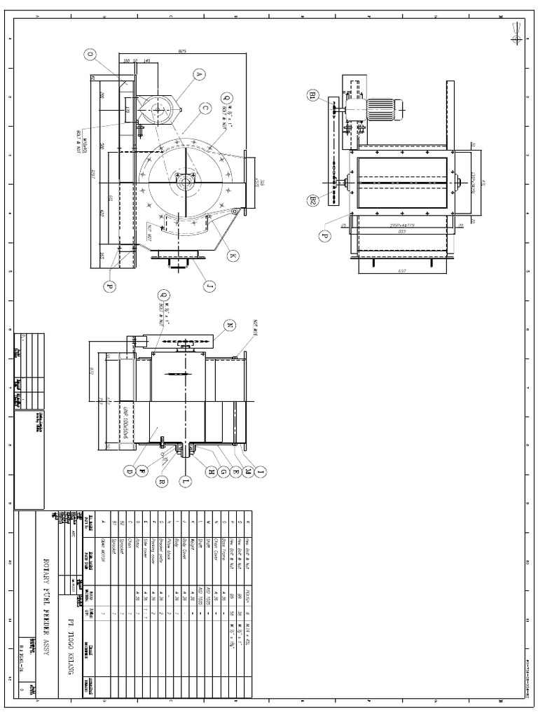 Rotary Fuel Feeder Assy-21 | PDF