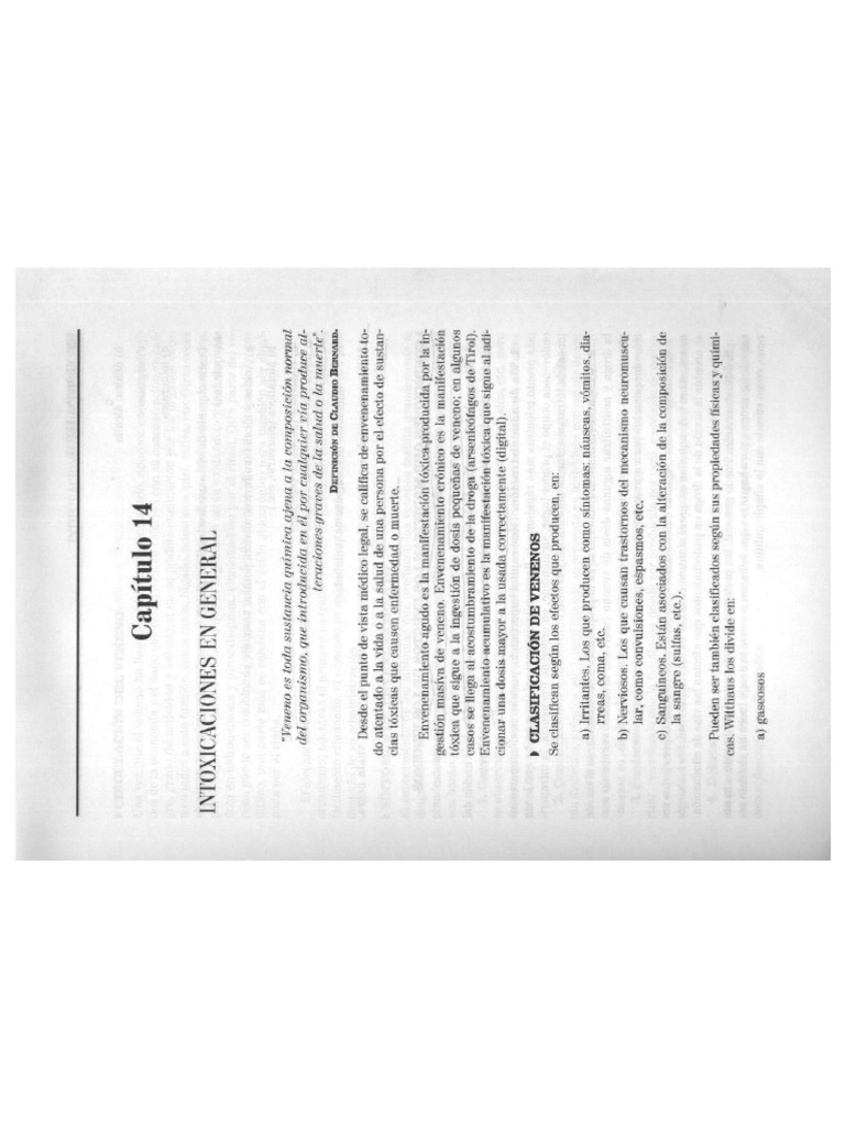 Intoxicaciones Murillo | PDF