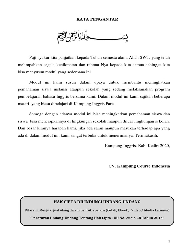 Modul Speaking 2 | PDF