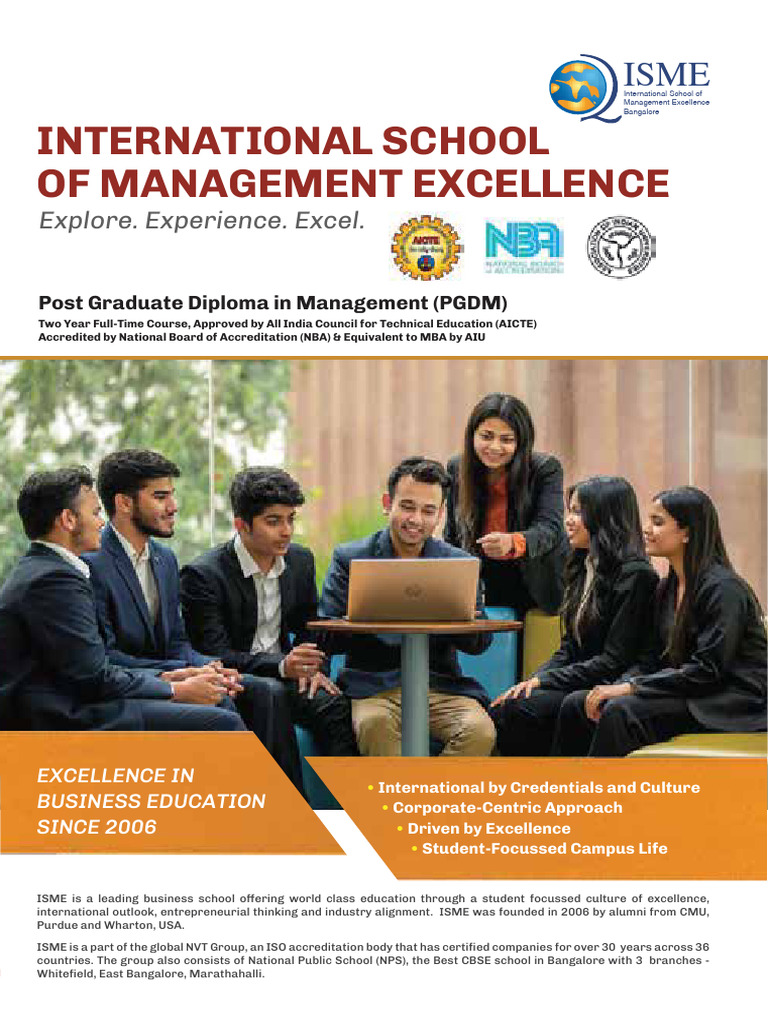 PGDM Brochure 2024 | PDF | Master Of Business Administration | Business