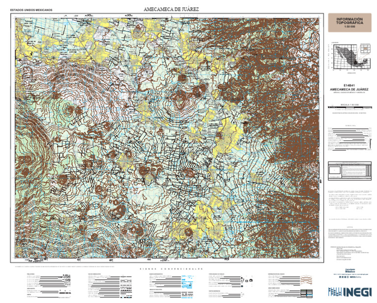 Amecameca de Juárez: Información Topográfica | PDF