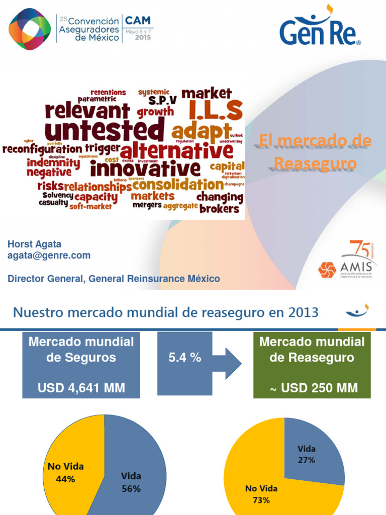 El Mercado de Reaseguro: Horst Agata Director General, General Reinsurance México | PDF ...