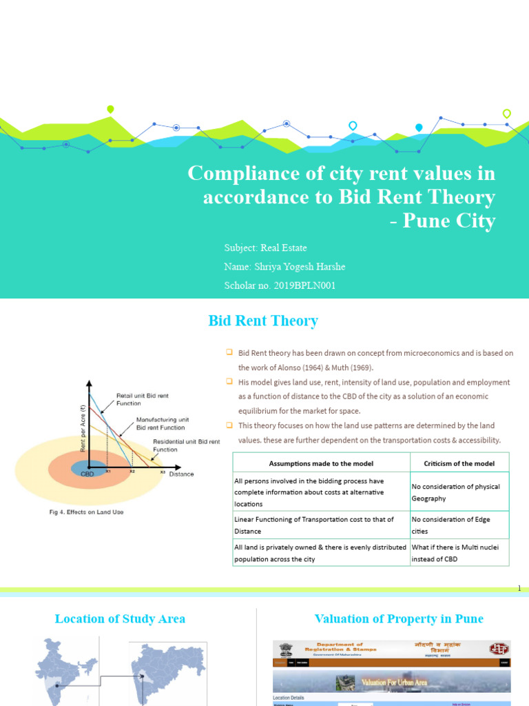 Bid Rent Theory | PDF | Valuation (Finance) | Microeconomics