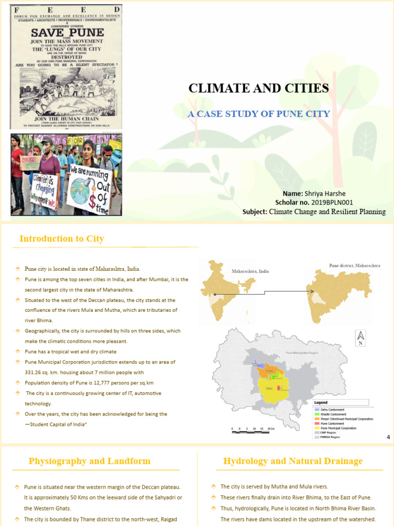 Climate Change Pune Pdf Cost Of Living Particulates