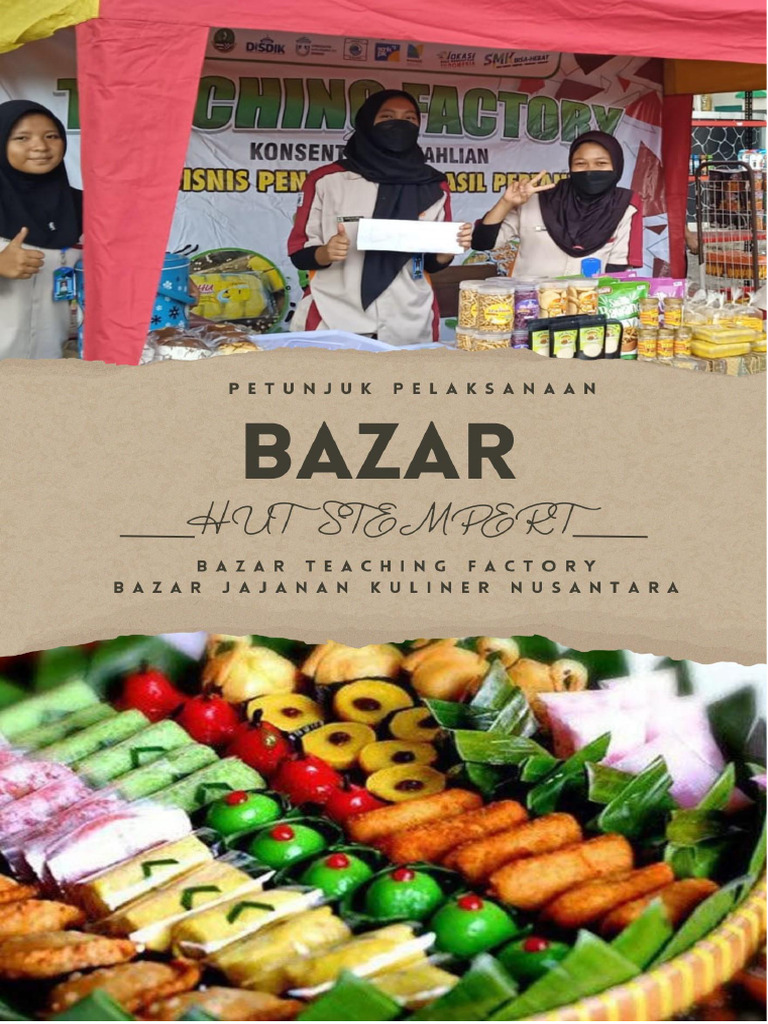 Petunjuk Teknis Bazaar | PDF