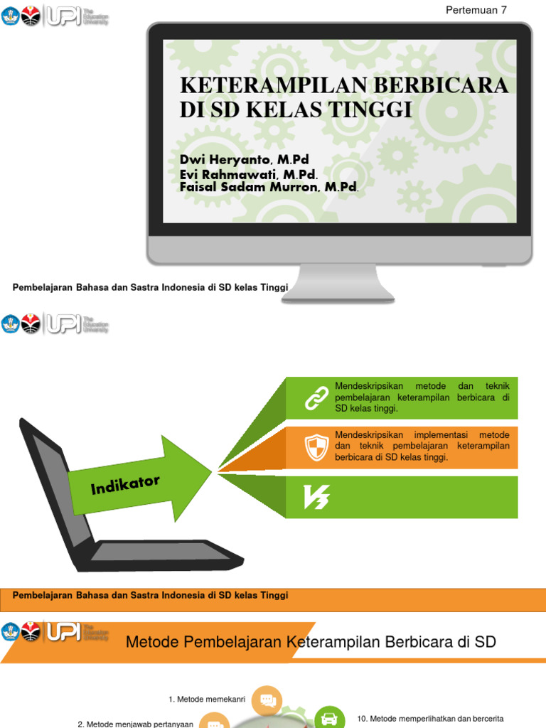 (Semester 3) Pembelajaran Bahasa Dan Sastra Indonesia Di SD Kelas ... (Semester 3) Pembelajaran Bahasa Dan Sastra Indonesia Di SD Kelas ...