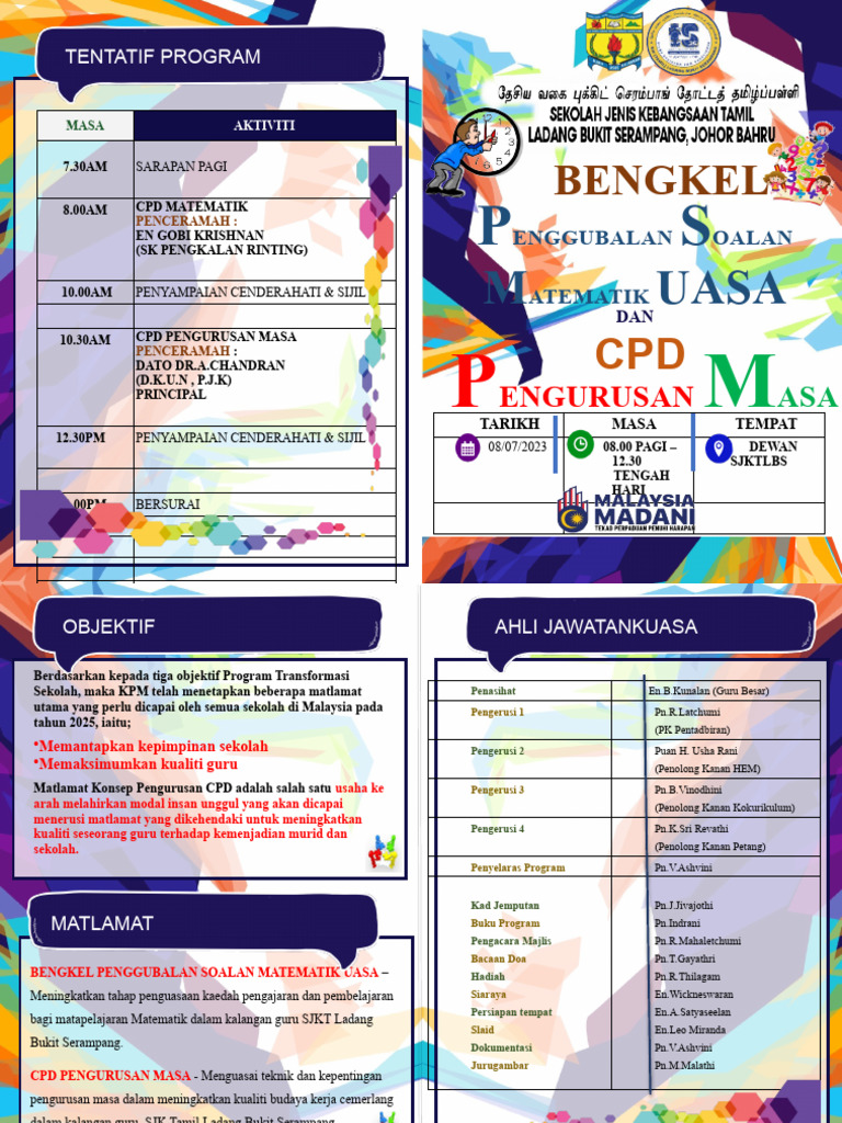 CPD Buku Program 1 | PDF