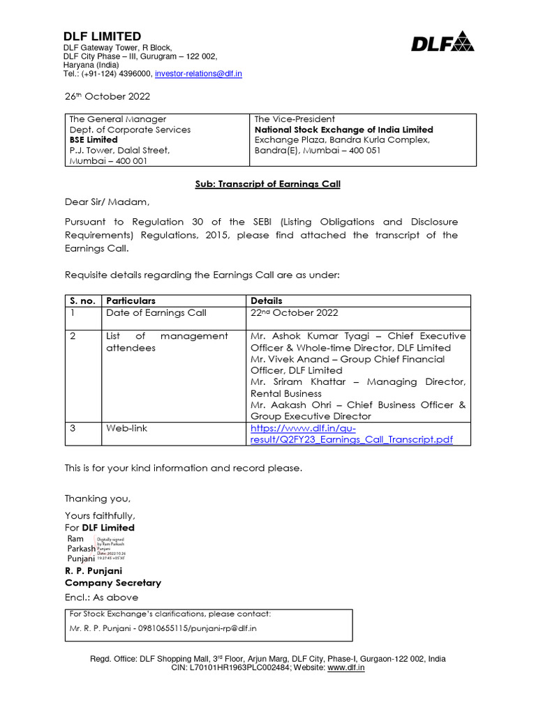 DLF - Oct 22 | Download Free PDF | Interest | Banks