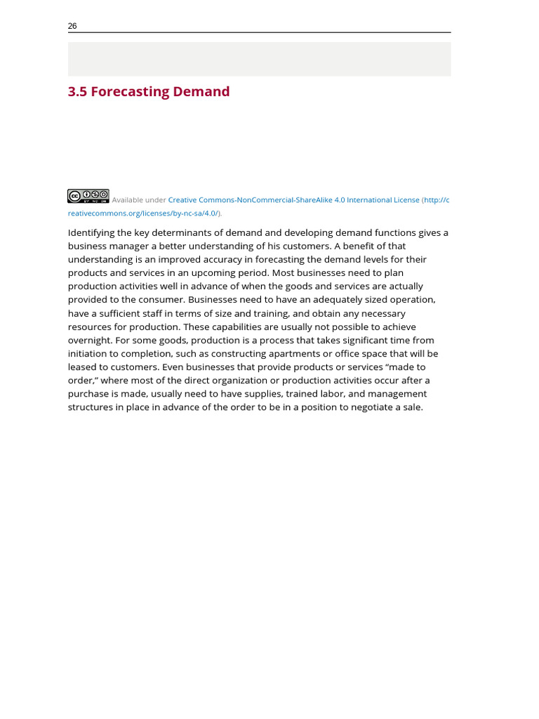 Forecasting Demand | PDF | Demand | Forecasting