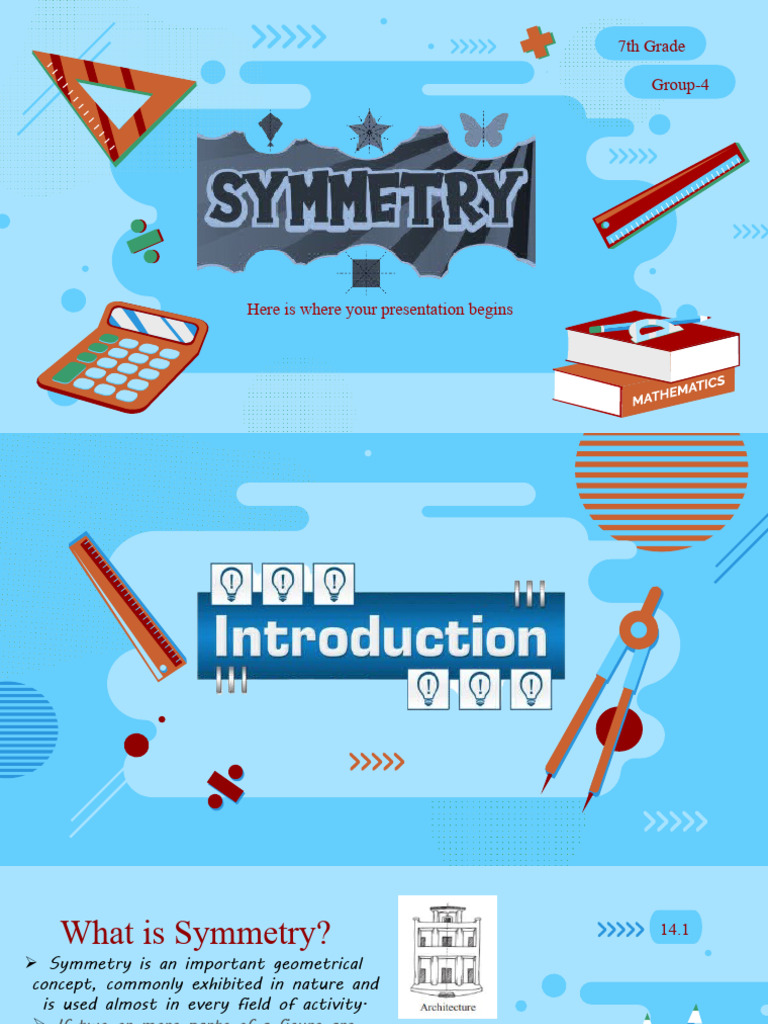 Understanding Symmetry in Geometry | PDF | Polygon | Line (Geometry)