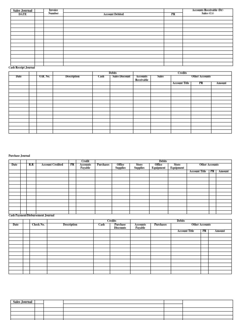 Sales Journal 2 | PDF