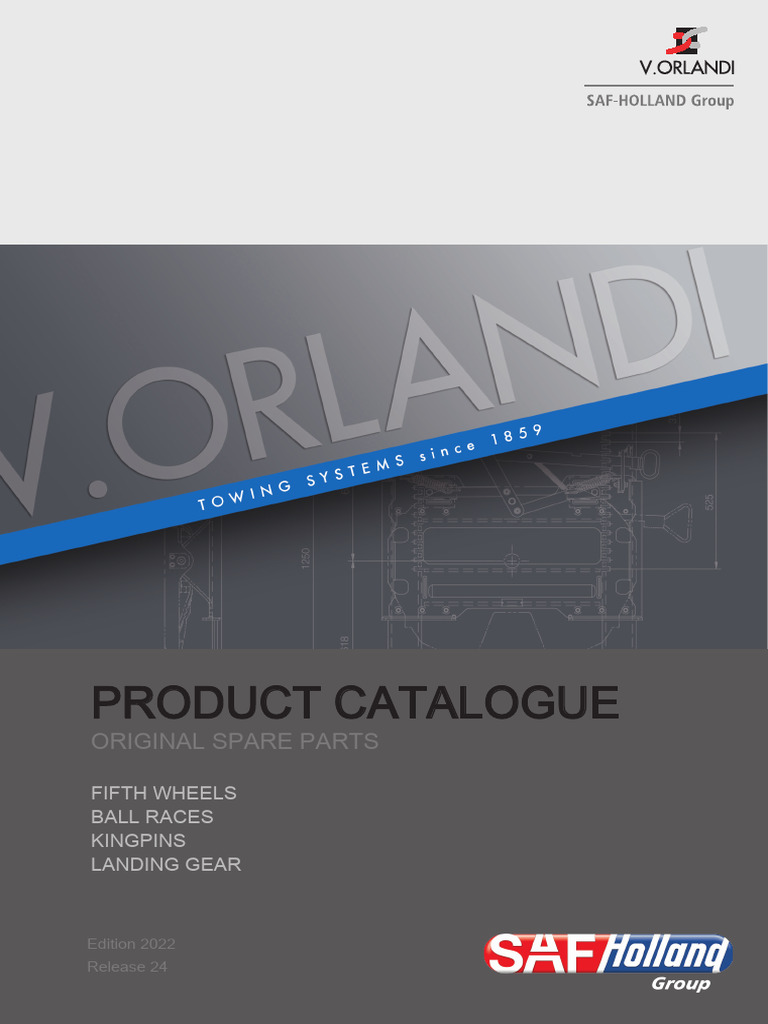 SAF-HOLLAND Fifth Wheel Parts Catalog | PDF | Wheeled Vehicles | Land ...