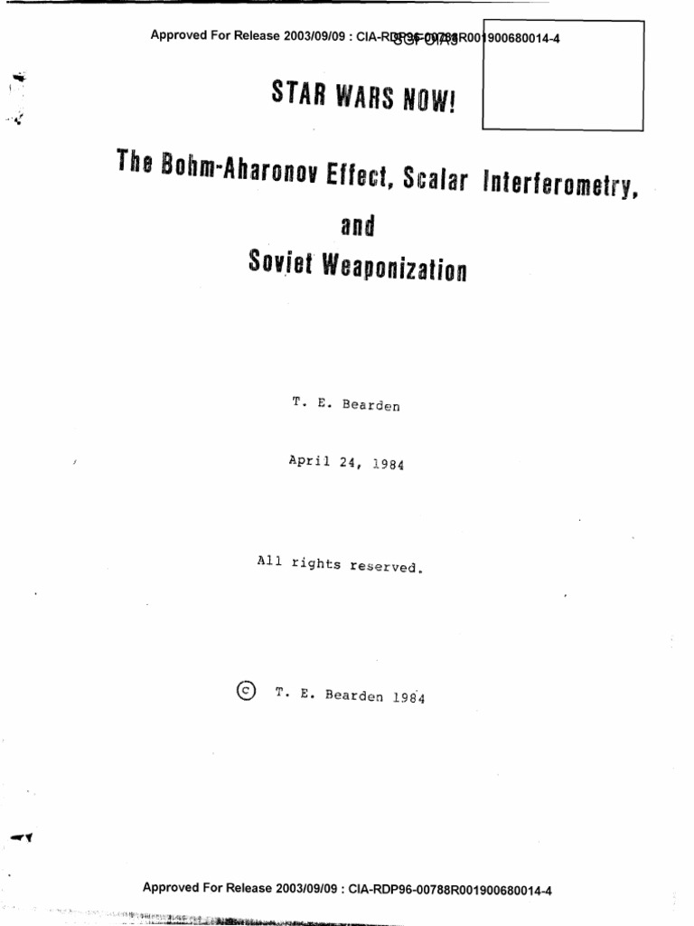 Scalar Interferometry & Soviet Weapons | PDF | Quantum Mechanics ...