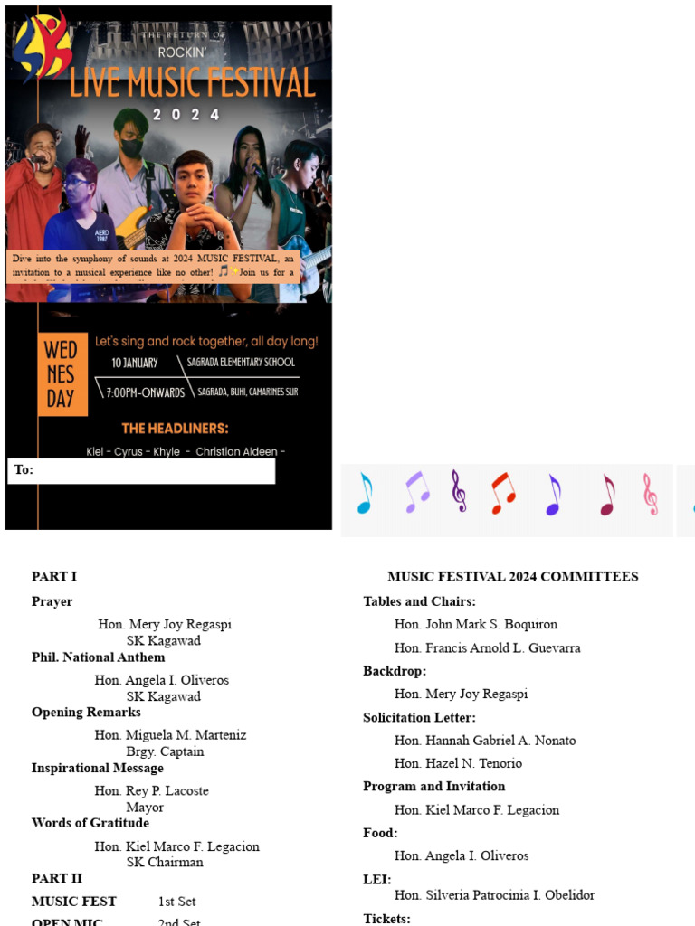 INVITATION and PROGRAM | PDF