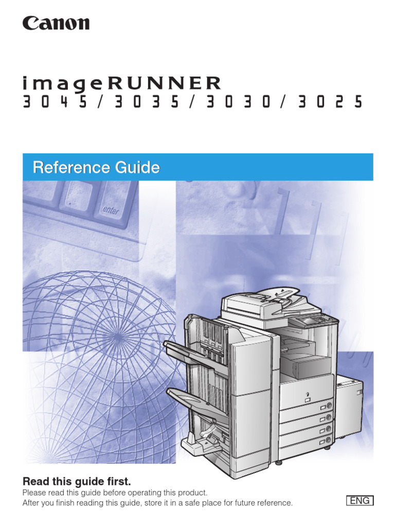 Canon 3045 User Manual | PDF | Printer (Computing) | Fax