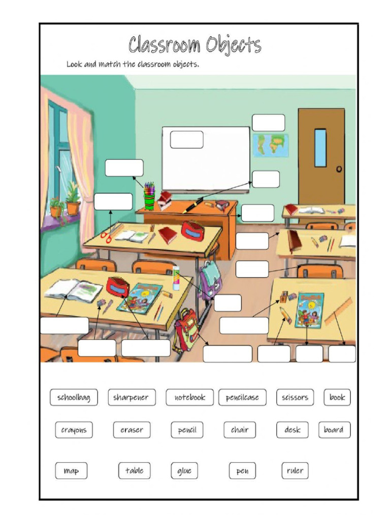 year 1 classroom objects | PDF