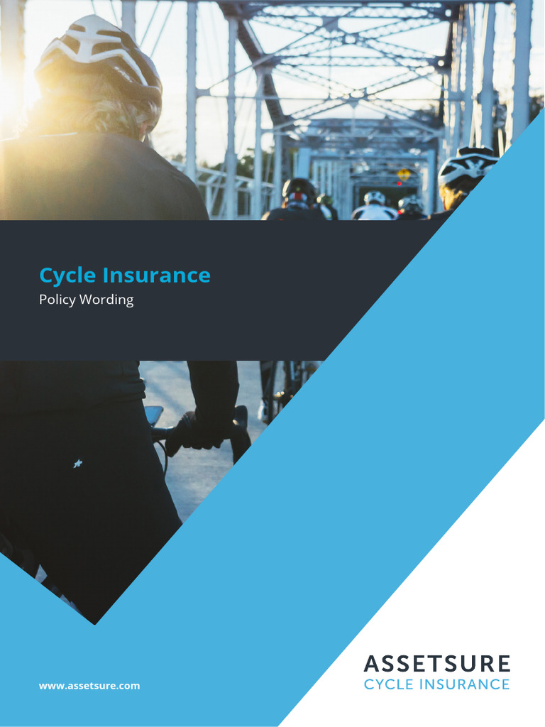 Cycle Insurance Policy Guide | PDF | Insurance | Underwriting