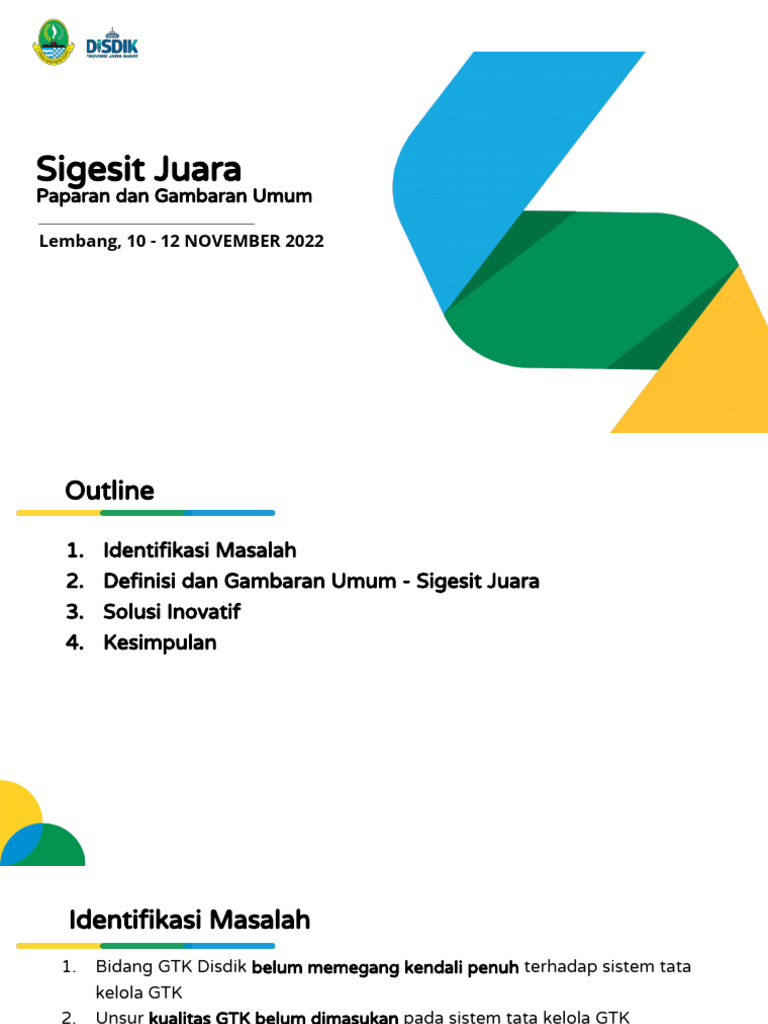 Paparan Sigesit Juara | PDF