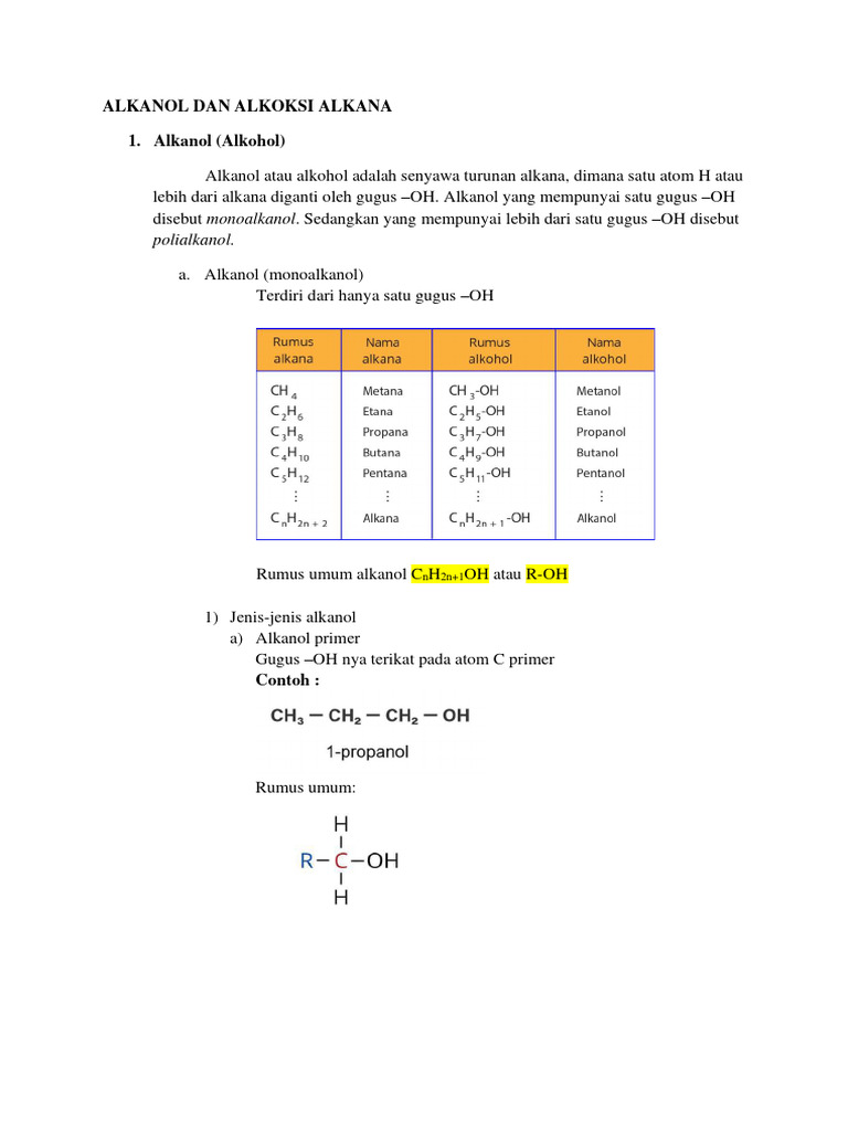 ALKANOL | PDF