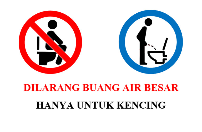 Dilarang Buang Air Besar | PDF
