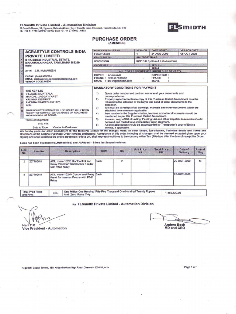 FLSmidth KCP-Cements | PDF