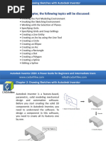 Chapter 1 - Introduction To Autodesk Inventor - 2024 | PDF | Menu (Computing) | Software