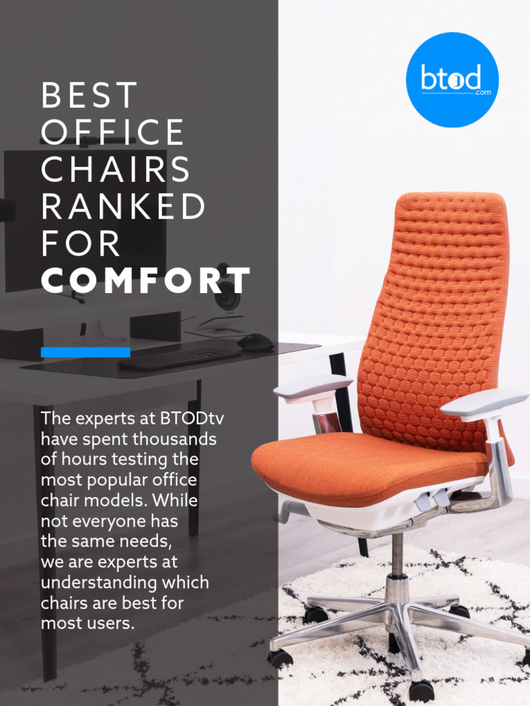 Btod Office Chairs Ranked Comfort 11 2023 2 | PDF | Chair | Consumer Goods