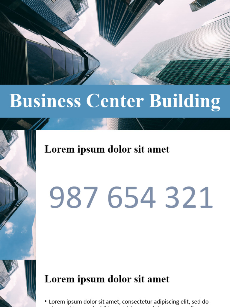 business-center-building-presentation-template | PDF