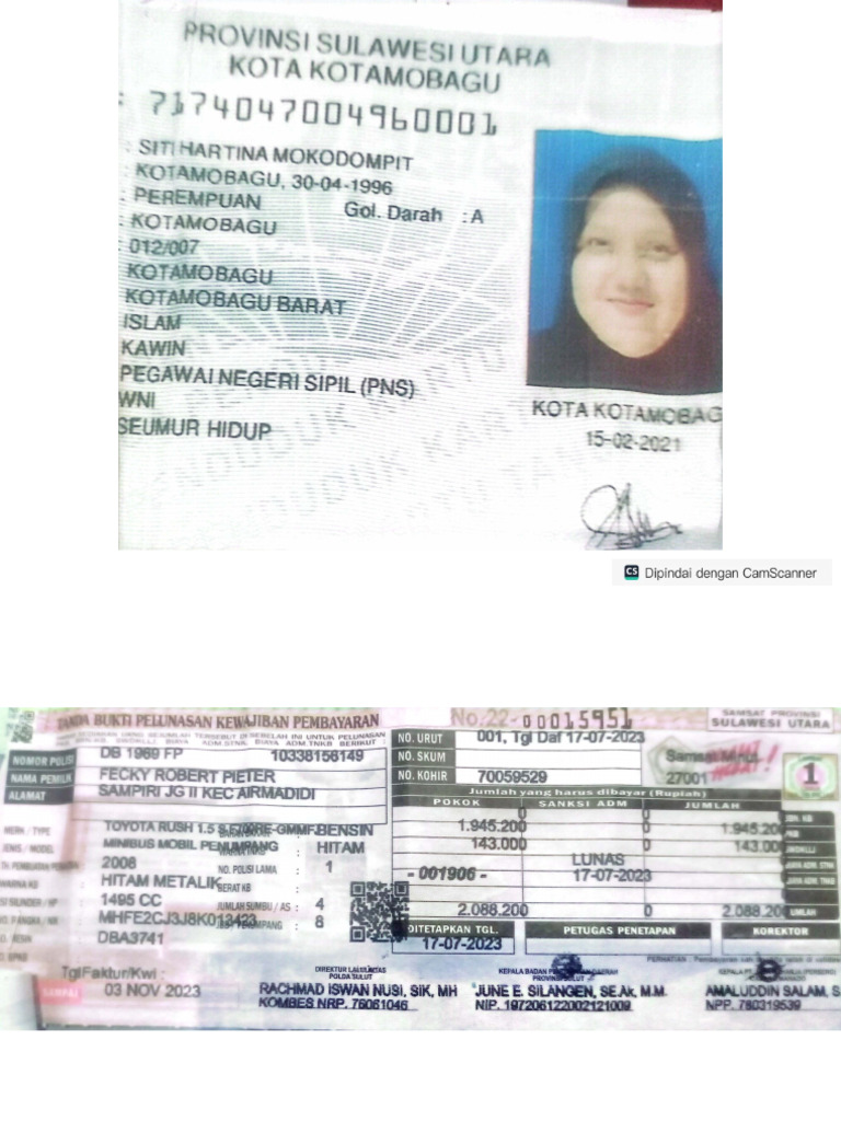 Contoh Dokumen Robert | PDF