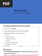 Introduction To Biostatistics | PDF