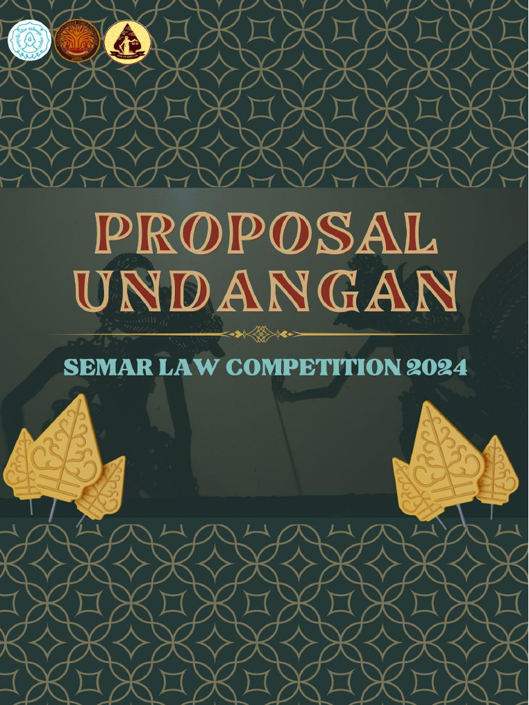 Proposal Undangan Semar Law Competition 2024 | PDF | Ilmu Sosial
