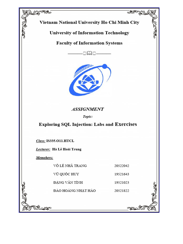 Tìm Hiểu Về SQL Injection | PDF